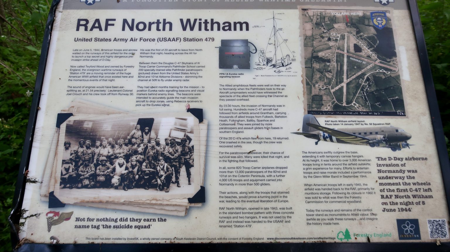 RAF North Witham – "Rock Enterprises" Column